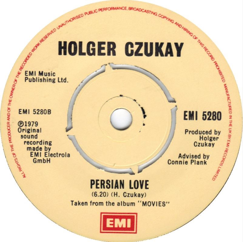 Persian Love, by Holger Czukay