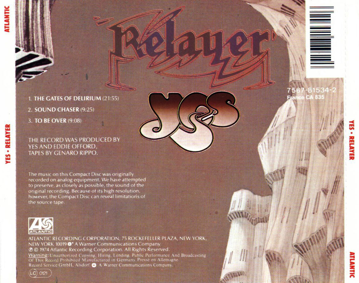 Sound Chaser, by Yes
