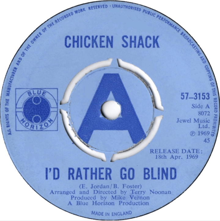 I D Rather Go Blind By Chicken Shack